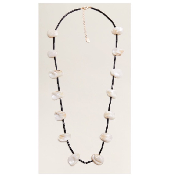 Mango | Jewelry | Mango Mng Shells Bead Necklace | Poshmark